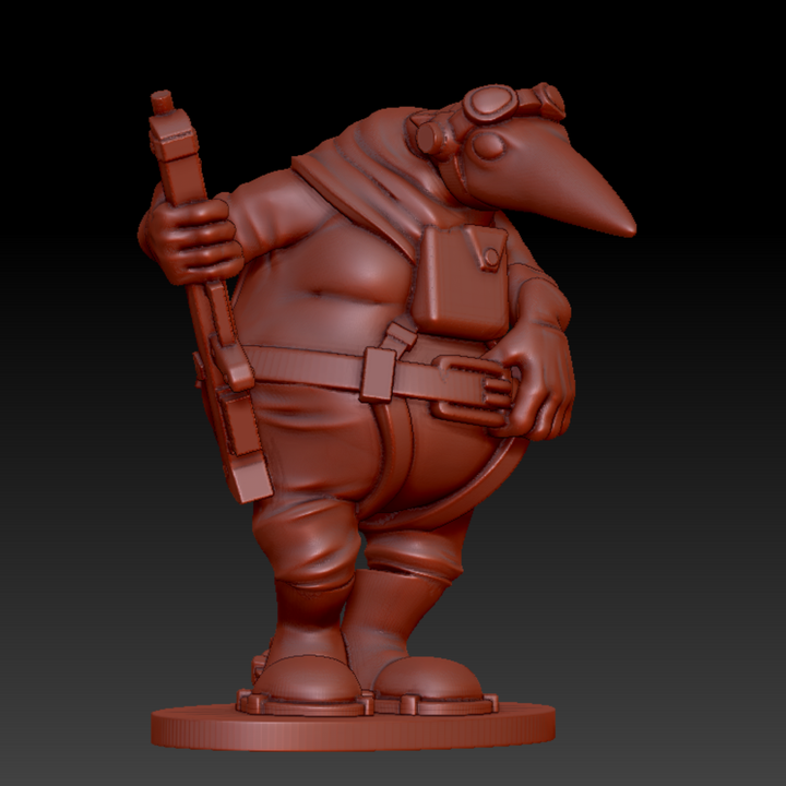 3D Printable Quar Characters Nov2024 Set by Josh Qualtieri